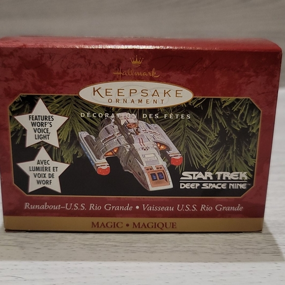 Hallmark | Holiday | Hallmark Star Trek Ornament Runabout Uss Rio ...